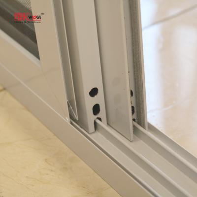 China NFRC Aluminum Sliding Window And Door 72x60 58mm Profile for sale