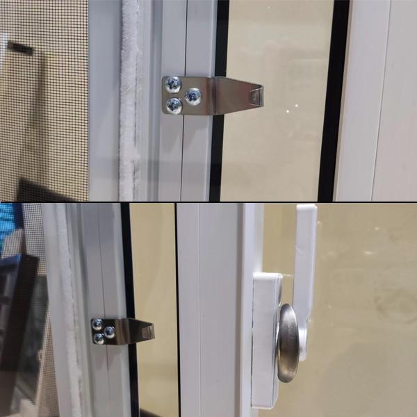 Premium UPVC ventanas corredizas de doble acristalamiento Fábrica directa 15+ años de experiencia Ventanas corredizas de PVC