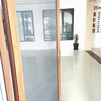 China PVC Windproof Double Hinged Patio Doors Window Impact Resistance Odm for sale