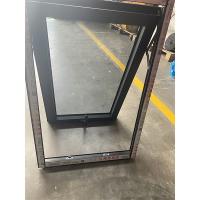 China Double Glazed White UPVC Awning Window Basement ODM for sale