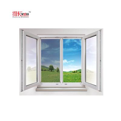 China Ventana giratoria de UPVC hacia adentro para casementos a prueba de agua a granel en venta