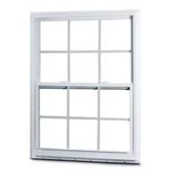 China Soundproof Customizable Single Hung UPVC Window With Powder Coating for sale