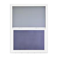 China UPVC Single Hung Window All-body Profiles And Windproof Function With Customizable Aesthetic Design for sale