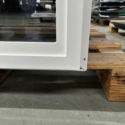 China Mosquito-Proof UPVC Sliding Window with Mesh for Tropical Climates Custom 30x30 UPVC Sliding Window for Compact Kitchen Ventilation for sale