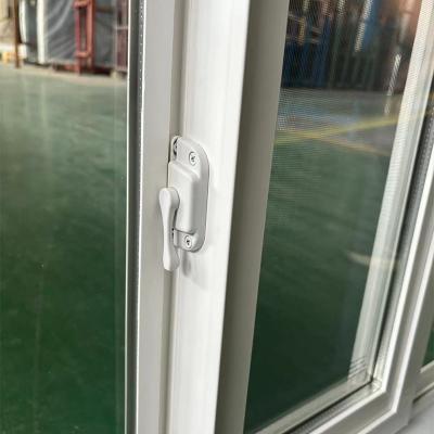 China Upvc-Rutschfenster, die nicht an Standardnotch-Design mit Float Glass hängen zu verkaufen