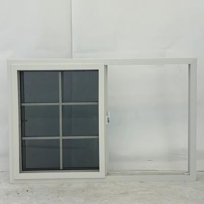 中国 お手入れ簡単 UPVC 引き違い窓 高層階向け カスタマイズ可能なビニール窓 防音 販売のため