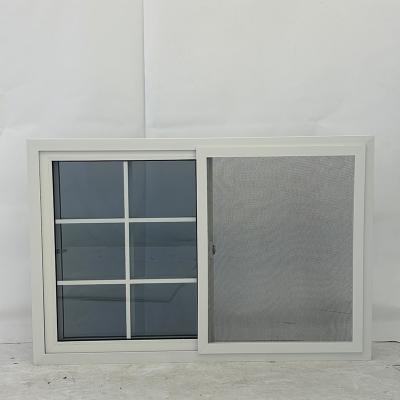 China Makkelijk schoon UPVC Schuifvensters Hoog vloeren Aanpassen Vinyl Venster Geluidsreductie Te koop