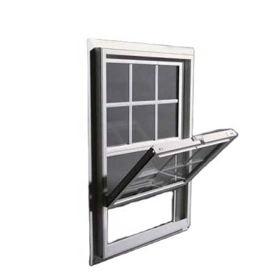 China Excellent Waterproof Performance and Guaranteed Sliding Opening Style UPVC Single Hung Window for sale
