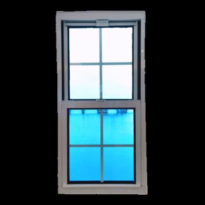 China Customized Glass Thickness UPVC Hung Single Window for sale