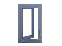 Crank Aluminum Casement Window Door Hand Operated Single Swing