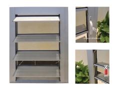 Op maat gemaakte luikerruimte Aluminium kleurenluchterruimte met handvat