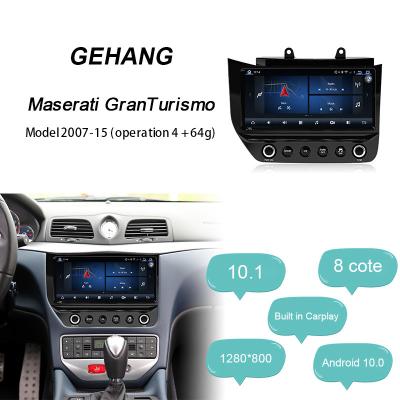 Cina levante Maserati Android Auto CarPlay 64 128GB 10.1 pollici touch screen capacitivo in vendita