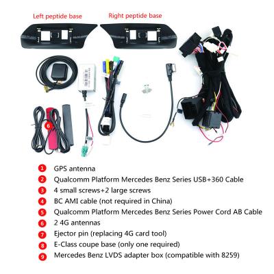 Cina Ntg 5.0 Mercedes Benz Android Radio 8GB 12.3