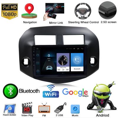 Cina Unità principale Android 9 pollici 10 pollici Radio nera Vecchia radio Android Rav4 FM AM integrata in vendita