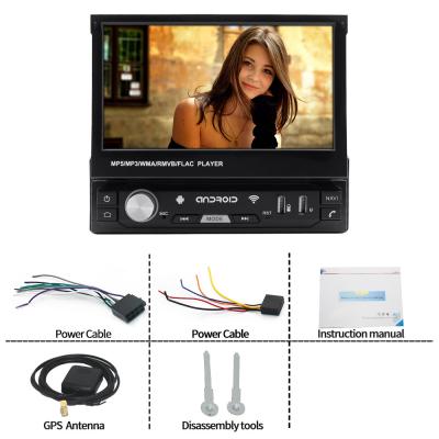 Cina Android Car Player 7 pollici universale Android Car Radio 1 Din Dvd Radio GPS GPS WIFI HD in vendita