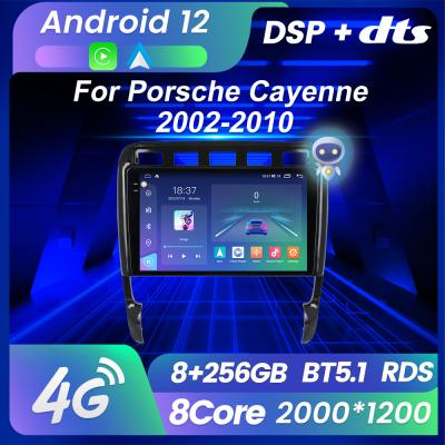 中国 ホット M6 プロ Android 12 ポルシェ Android 自動ポルシェ カイエン 2002-2010 2K QLED スクリーン BT5.1 DSP 販売のため