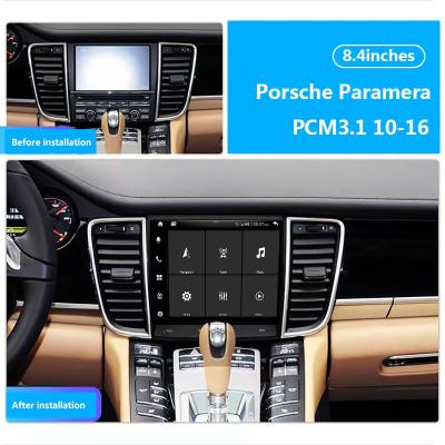 Cina 2010-2016 Porsche Panamera Android Auto 8,4 pollici 3G/4G Wifi audio video 800x600 in vendita