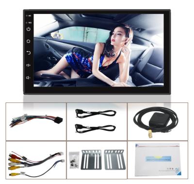 Cina Sistema di navigazione Full Touch Android per auto con unità principale Android da 10 pollici 1024x600 in vendita
