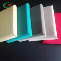 China Tasteless Fabric Wrapped Acoustic Ceiling Panels Soundproof Flameproof for sale