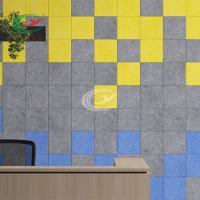 China Harmless Ceiling Acoustic Sound Tiles Multipurpose Lightweight for sale