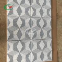 China Diamond 3D Wall Polyester Fiber Acoustic Panel Mildewproof Odorless for sale