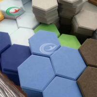 China Harmless Fireproof Hexagon Foam Panels Environmentally Friendly for sale