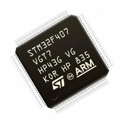 Cina Microcontroller di STMicroelectronics STM32F407VGT7TR LQFP100 MCU in vendita