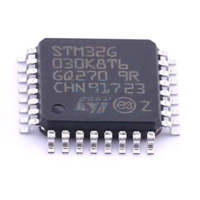 China New and Original ARM MCU STM32 STM32G030 STM32G030K8T6 LQFP-32 Microcontroller with low price IC chips à venda