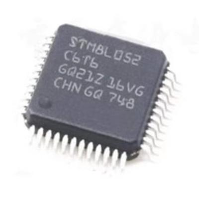 China 100% Original STM8 STM8L052C6 STM8L052C6T6TR LQFP-48 Bom Service à venda