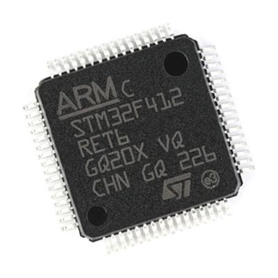 Cina Wholesales STM32 STM32F412 STM32F412RET6 LQFP-64 One-stop BOM list service in vendita