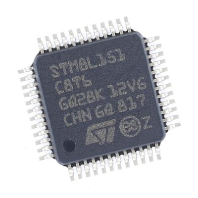 Cina New and Original STM8 STM8L151C8 STM8L151C8T6 LQFP-48 Stock IC in vendita