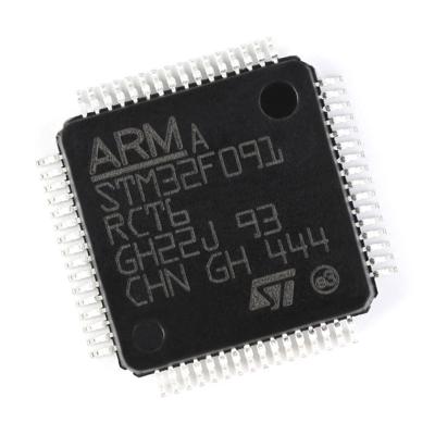 China Cheap Wholesale ARM MCU STM32 STM32F091 STM32F091RCT6 LQFP-64 Microcontroller One-stop BOM list service à venda