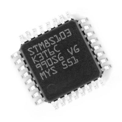 China New and Original ARM MCU STM8 STM8S103K3 STM8S103K3T6C LQFP-32 Microcontroller with low price IC chips Te koop