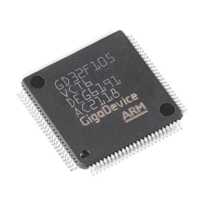 Китай Wholesales ARM MCU GD32F105VCT6 GD32F105 GD32F microcontroller with low price IC chips продается