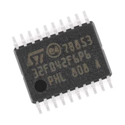 Китай Integrated circuit ARM MCU STM32F042F6P6 STM32F042 STM32F TSSOP-20 microcontroller One-stop BOM list service продается
