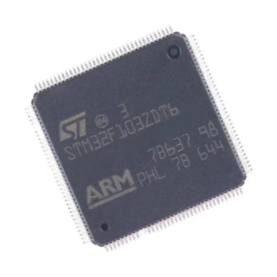 Китай New and Original ARM MCU STM32F103ZDT6 STM32F103 STM32F LQFP-144 microcontroller Stock IC chips продается