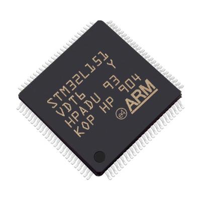 Китай New Original ARM MCU STM32L151VDT6 STM32L151 STM32L LQFP-100 microcontroller with low price IC продается