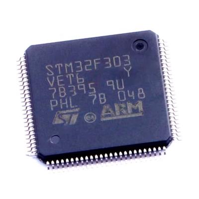 Китай 100% Original ARM MCU STM32F303VET6 STM32F303 STM32F LQFP-100 microcontroller Stock IC продается