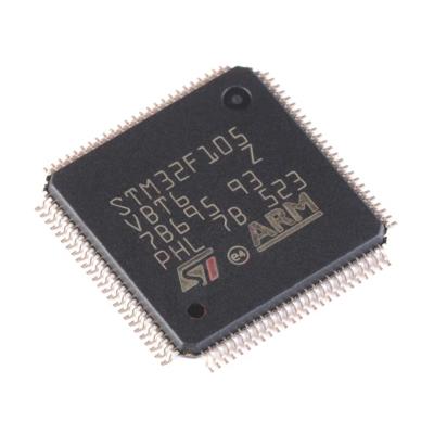 中国 Integrated circuit ARM MCU STM32F105VBT6 STM32F105 STM32F LQFP-100 microcontroller In Stock Good Price 販売のため