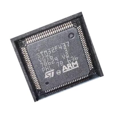 中国 New Original ARM MCU STM32F437VGT6 STM32F437 STM32F LQFP-100 microcontroller One-stop BOM service 販売のため