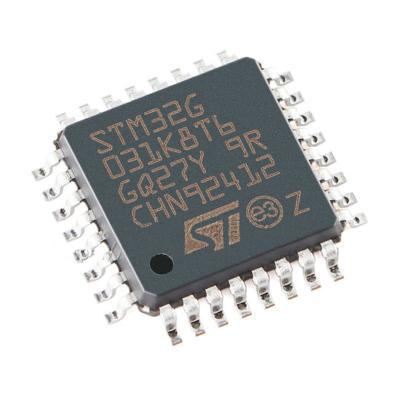 中国 100% Original ARM MCU STM32G031K8T6 STM32G031K8 STM32G LQFP-32 microcontroller with low price IC 販売のため