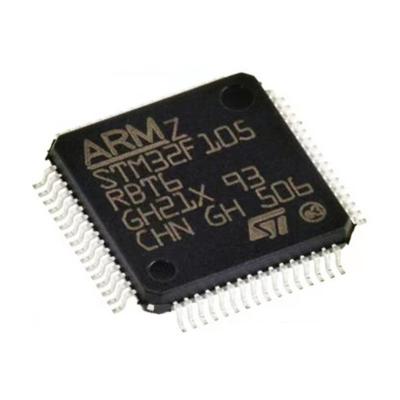 中国 High Quality ARM MCU STM32F105R8T6 STM32F105R8 STM32F LQFP-64 microcontroller with low price IC chips 販売のため