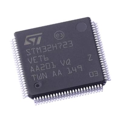 中国 ARM MCU STM32H723VET6 STM32H723 STM32H LQFP100 Microcontroller One Stop BOM Service 販売のため