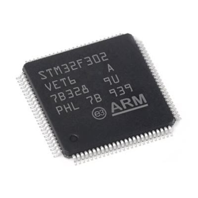 Китай Wholesales ARM MCU STM32F302VET6 STM32F302 STM32F LQFP-100 microcontroller with low price IC chips продается