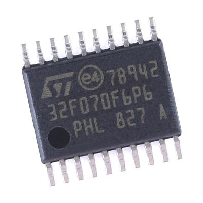 Китай New and Original ARM MCU STM32F070F6P6 STM32F070F6 STM32F TSSOP-20 microcontroller Stock IC chips продается