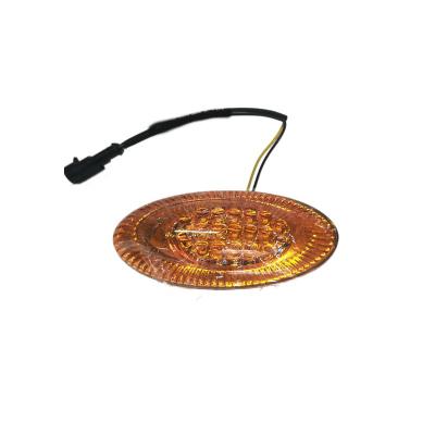 China Bus General Purpose Side Turn Signal ZX527 LED Water Drop Shape 3M Glue 4111-00300 for sale