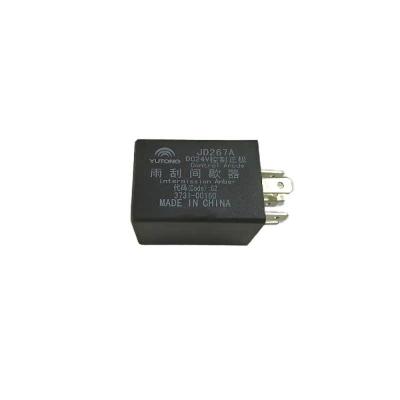 China Yutong Zhongtong Bus Wiper Interval Relay JD269A JD267A JD269B 3731-00160 for sale