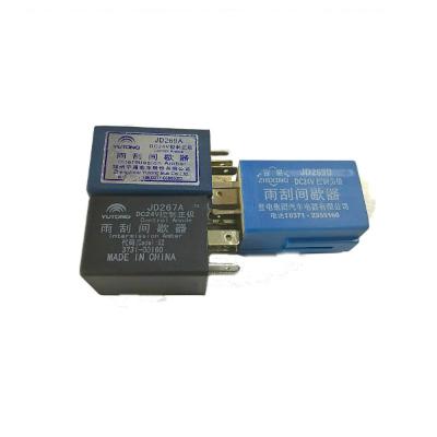 China Yutong Zhongtong Bus Wiper Interval Relay JD269A JD267A JD269B 3731-00160 for sale