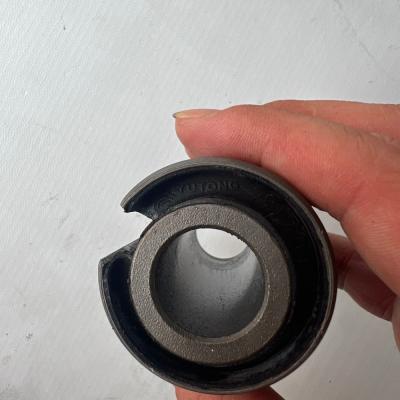 China Yutong Bus Leaf Spring Bushing 2912-00276 Steel Rubber Composite for sale