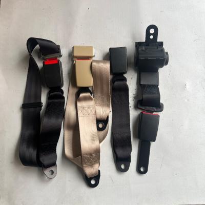 China Universal 2-Point Seat Belt with 50,000 Buckle Cycles, 22kN Static Breaking Force, and 47mm Webbing Width for Bus Passenger Safety for sale